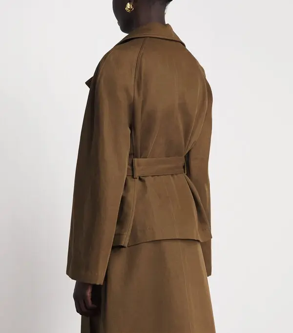 JOSEPH Cotton-linen Twill Leda Jacket