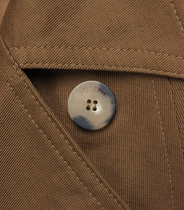 JOSEPH Cotton-linen Twill Leda Jacket