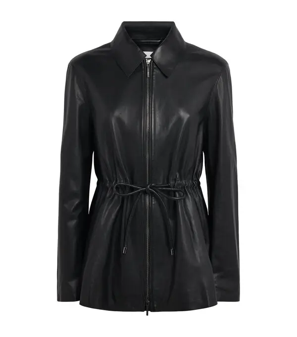 JOSEPH Nappa Lambskin Tullia Jacket