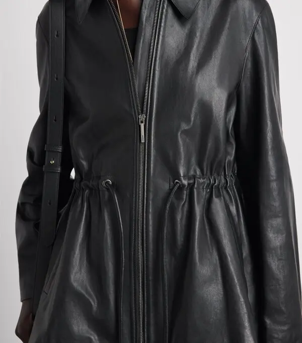 JOSEPH Nappa Lambskin Tullia Jacket
