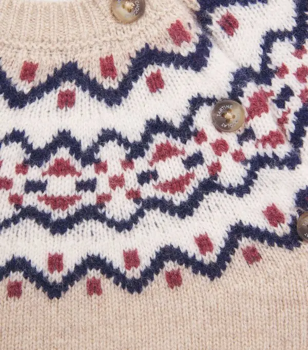 TARTINE ET CHOCOLAT Wool Jacquard Sweater