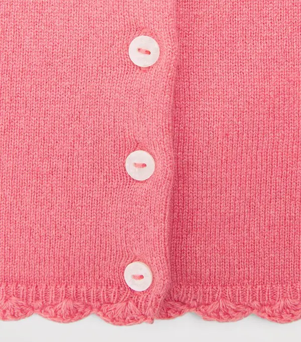 TARTINE ET CHOCOLAT Peony Embroidered Cardigan