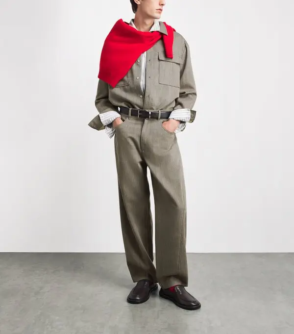 Séfr Wool Nasedo Twisted Trousers