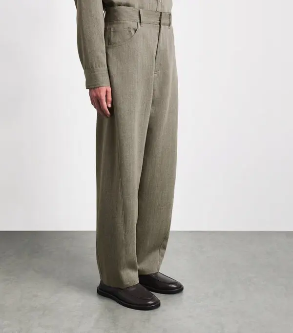 Séfr Wool Nasedo Twisted Trousers