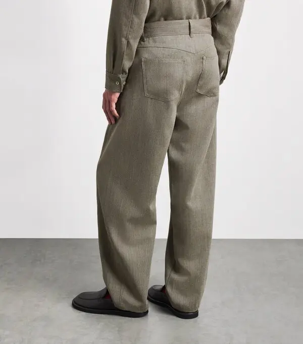 Séfr Wool Nasedo Twisted Trousers