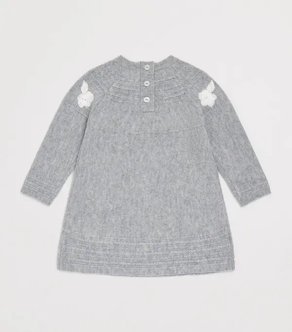 TARTINE ET CHOCOLAT Knitted Embroidered Dress