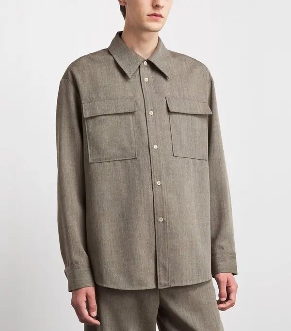 Séfr Wool Oversized Overshirt