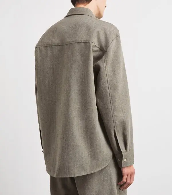 Séfr Wool Oversized Overshirt
