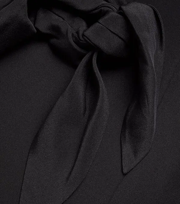 Cult Gaia Silk Draped Nysa Gown