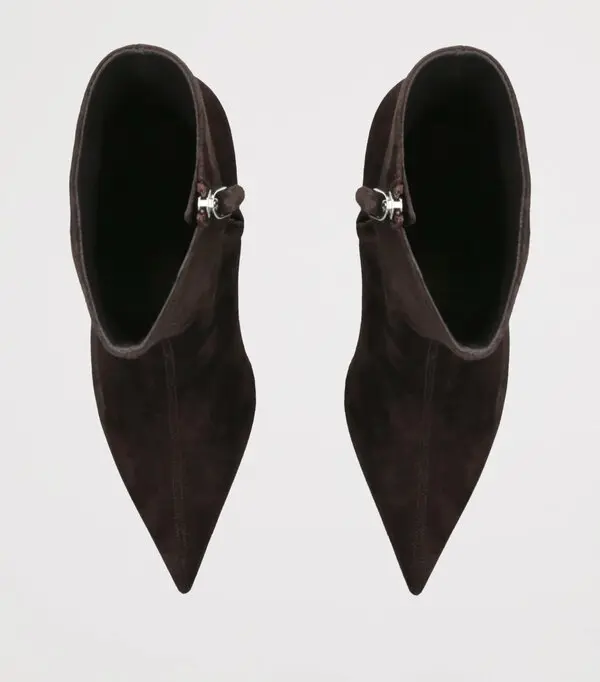 Paris Texas Suede Lidia Ankle Boots 70