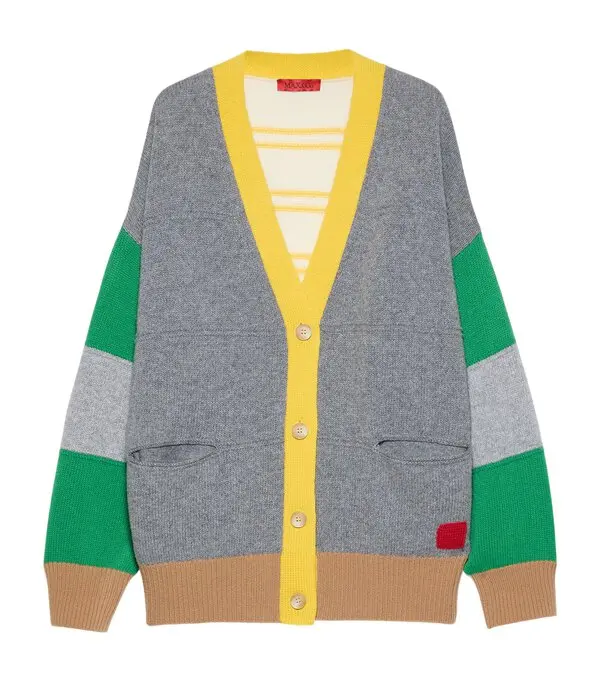 Max & Co. Knitted Striped Cardigan