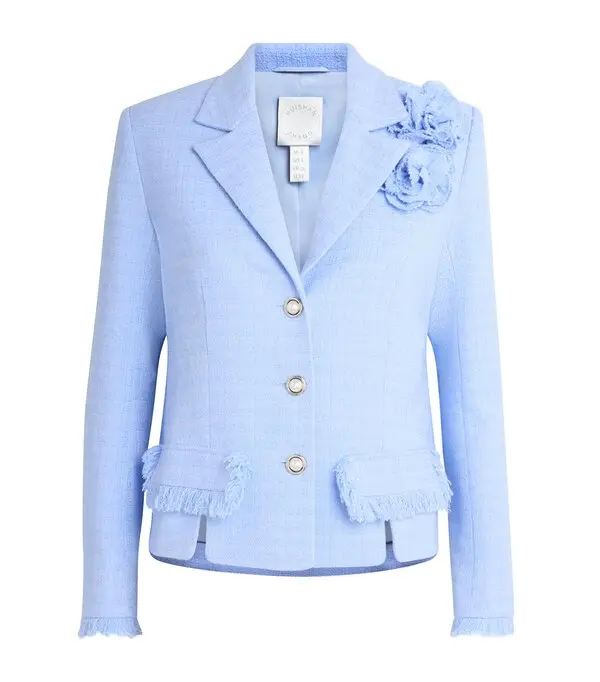 Huishan Zhang Tweed Isobel Blazer