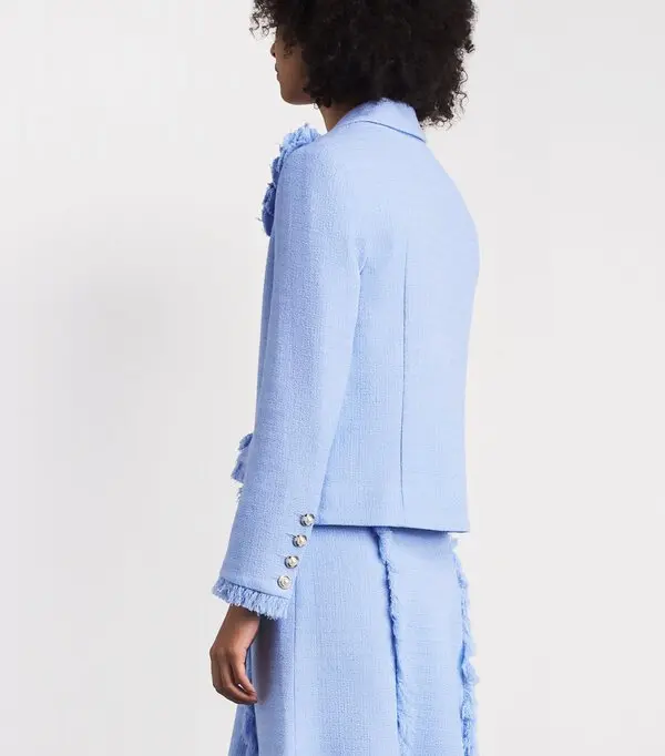 Huishan Zhang Tweed Isobel Blazer