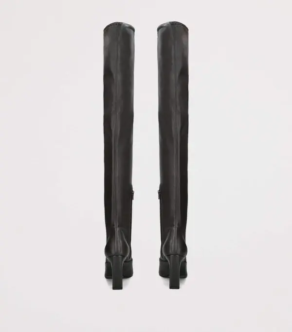 TOTEME Leather Over-the-knee Boots 85