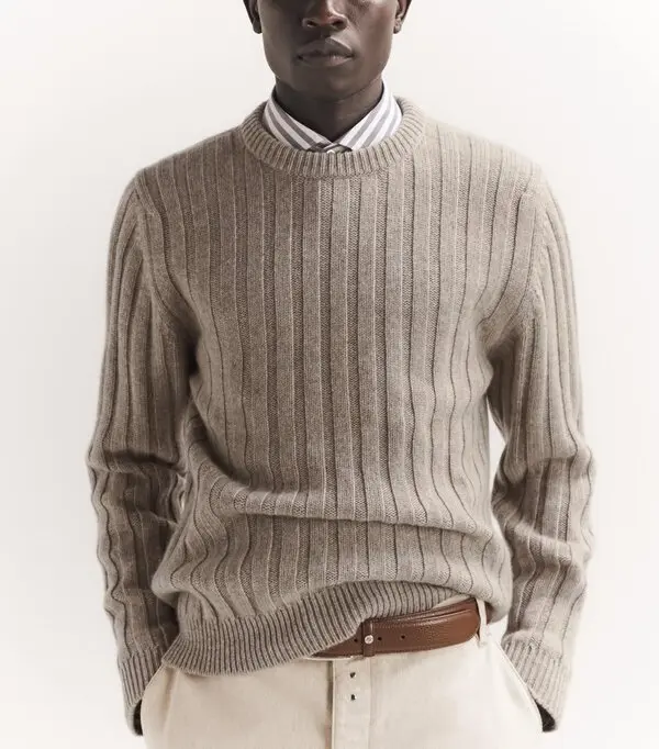 Johnstons Of Elgin Cashmere Peel Sweater