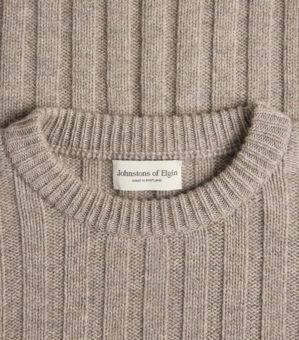 Johnstons Of Elgin Cashmere Peel Sweater
