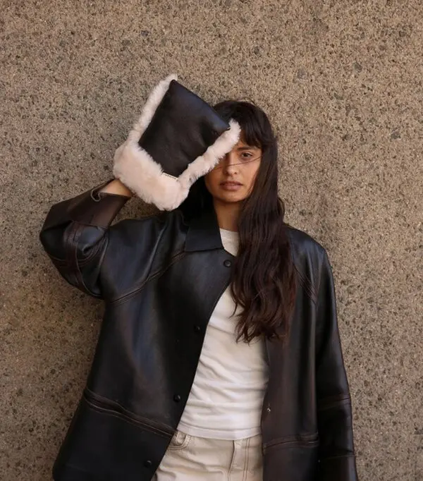 BINIBAMBA Sheepskin Buggy Mittens