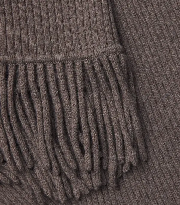 Simkhai Wool-cashmere Cape Jordan Midi Dress