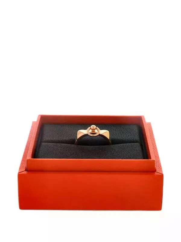Hermès Collier De Chien 18k Rose Gold Small Ring