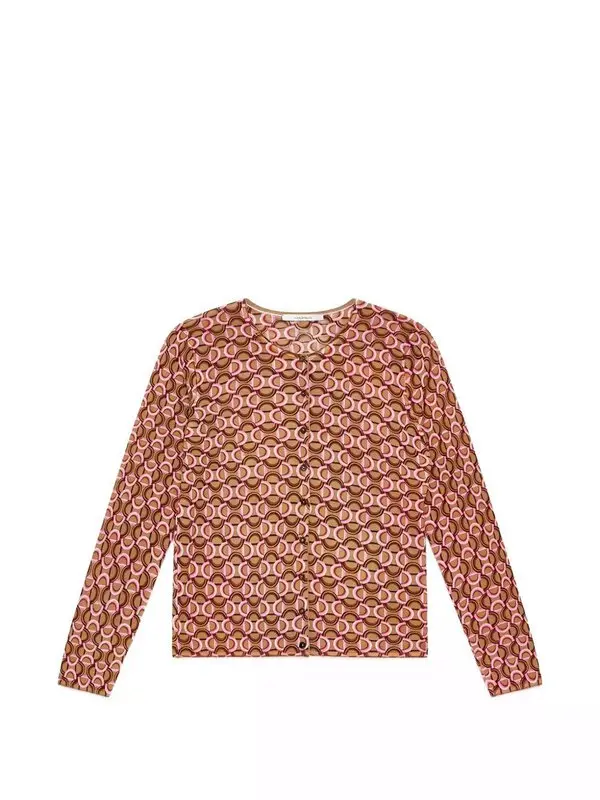 Malìparmi Geometric-print Cardigan