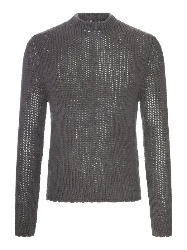 Our Legacy Open-knit Crew-neck Sweater