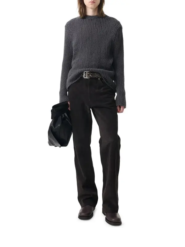 Our Legacy Open-knit Crew-neck Sweater