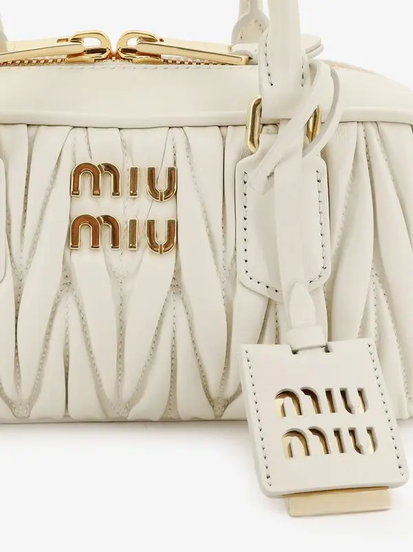 Miu Miu Arcadie Quilted Leather Shoulder Bag