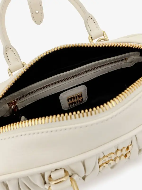 Miu Miu Arcadie Quilted Leather Shoulder Bag