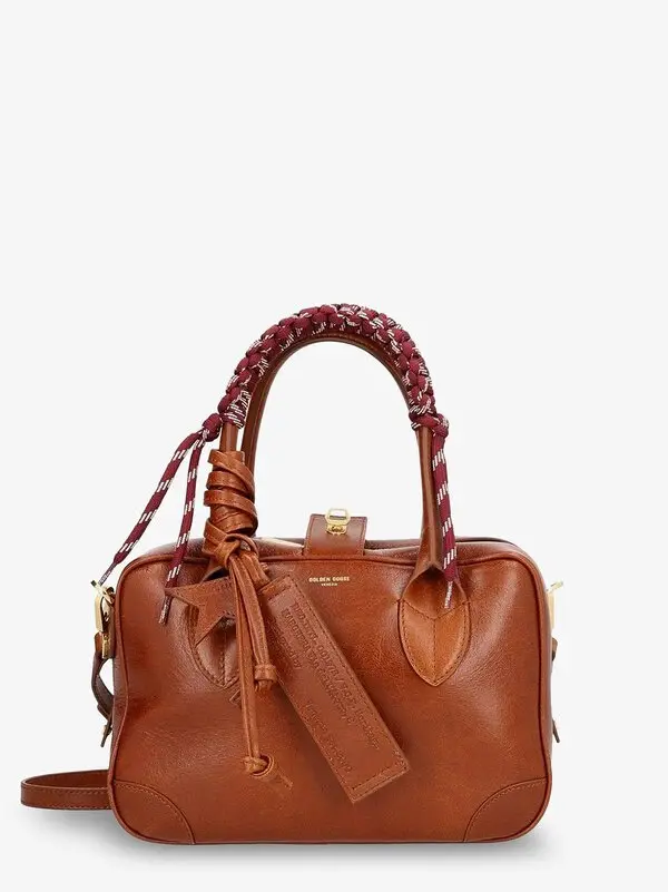 GOLDEN GOOSE Vita Bag Leather Crossbody Bag With Star Charm - Multicolor