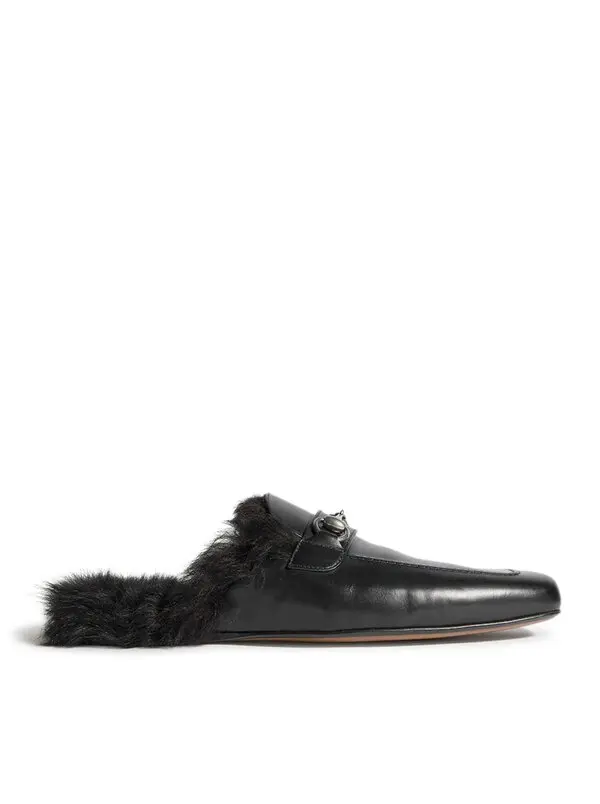 Gucci Horsebit Slippers - Black