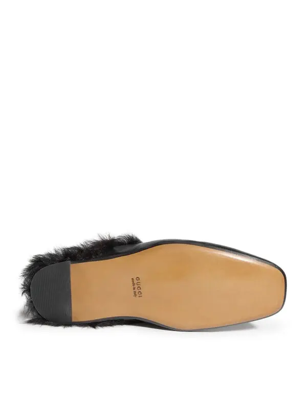 Gucci Horsebit Slippers - Black