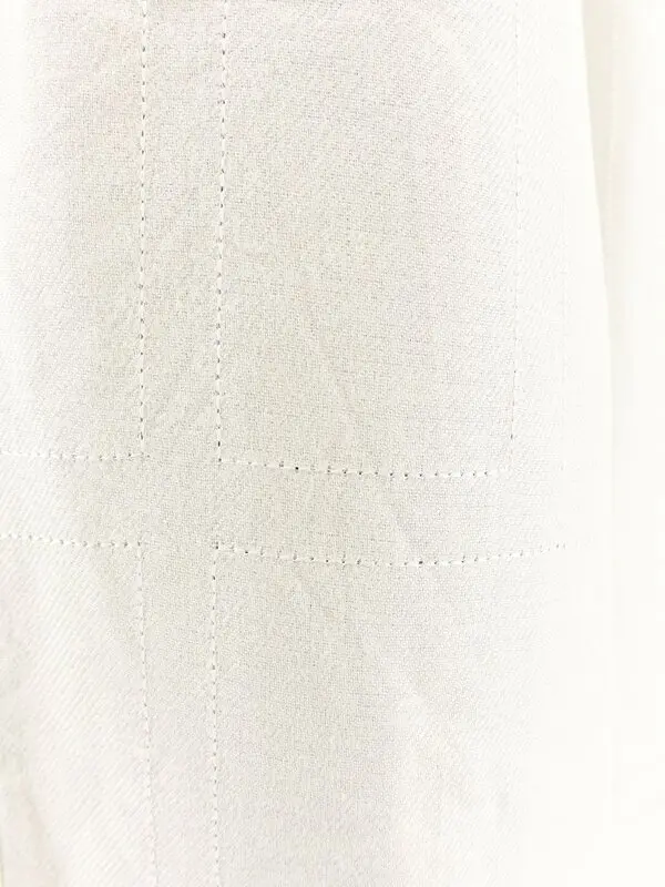 TOTEME Monogram Flannel Trousers