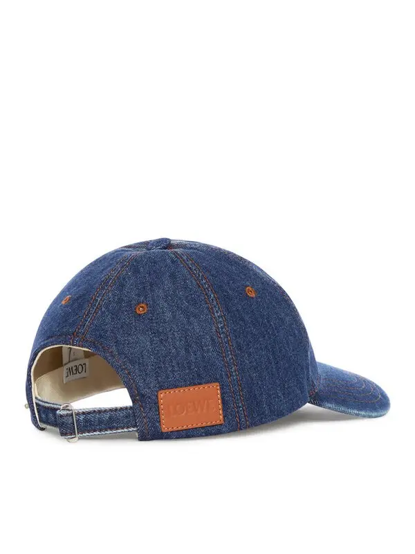 Loewe Cap In Denim