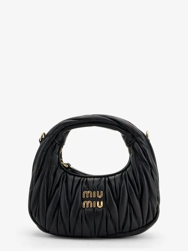 Miu Miu Wander Matelasse Leaher Mini Hobo Bag - Multicolor