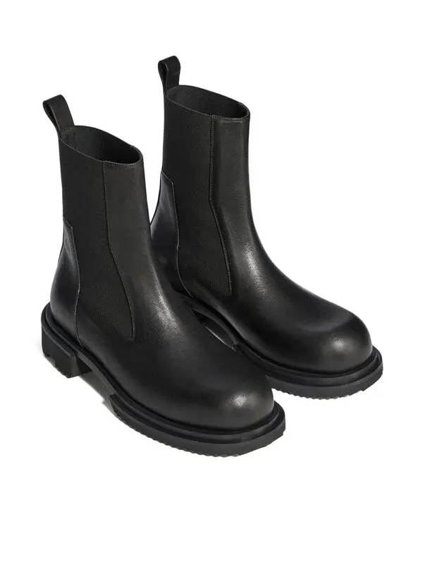 Rick Owens Bogun Leather Boots