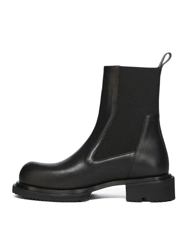 Rick Owens Bogun Leather Boots