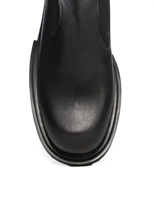 Rick Owens Bogun Leather Boots