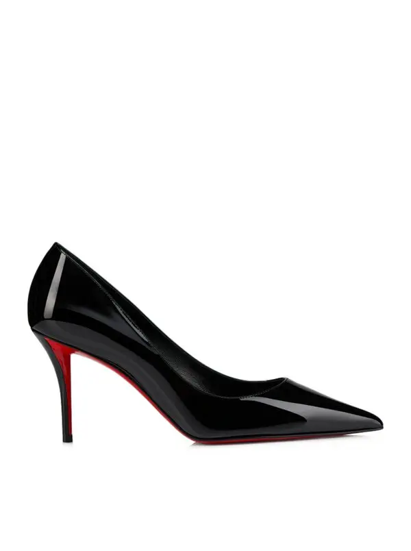 CHRISTIAN LOUBOUTIN Miss Z 80 Pumps Décolleté In Patent Leather - Black