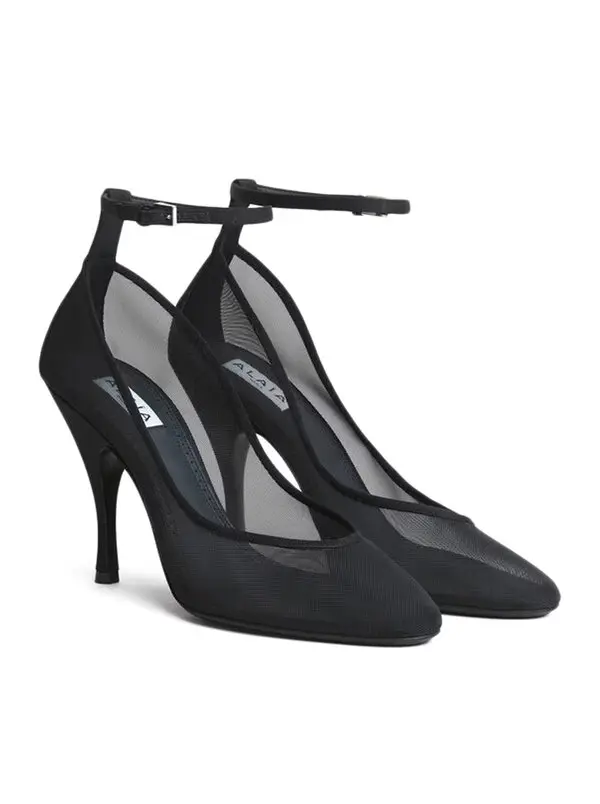 Alaïa Pumps With Mesh Strips
