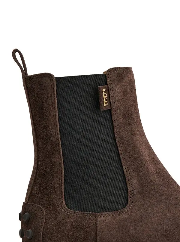 TOD'S Suede Ankle Boot