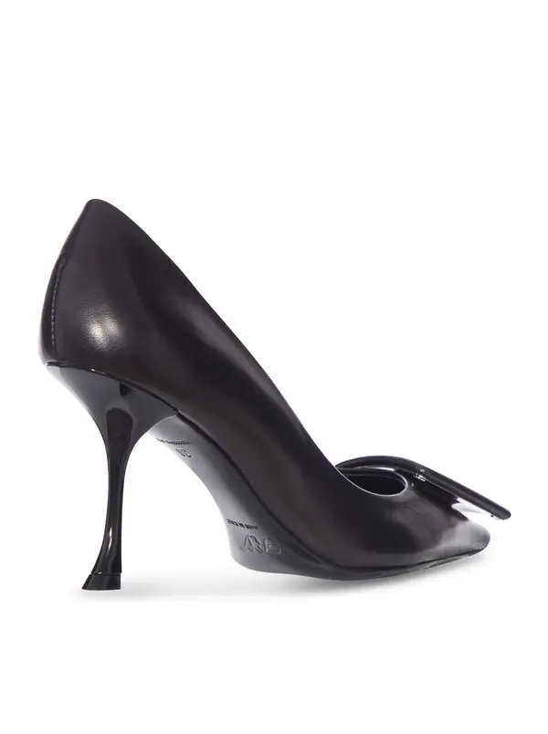 ROGER VIVIER Leather Décolleté With Tone-on-tone Buckle