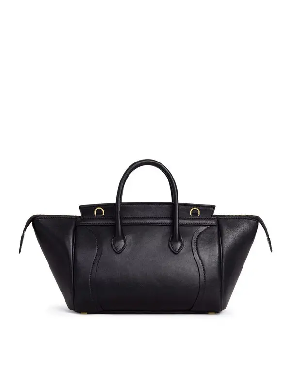 Celine Small Lambskin Luggage Bag