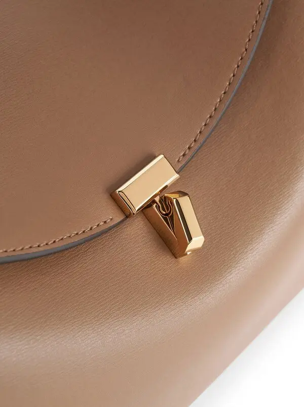 TOTEME T-lock Leather Handbag