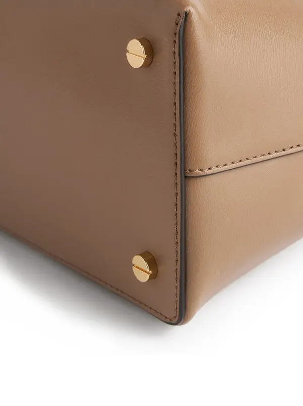 TOTEME T-lock Leather Handbag