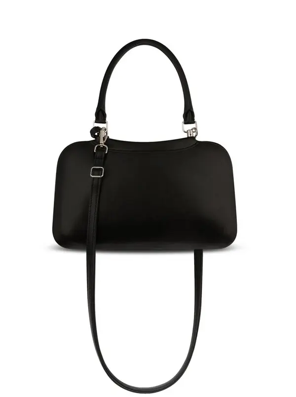 COURREGES Small Shadow Bag With A Leather-effect Finish