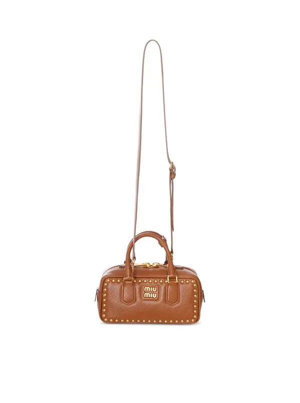 Miu Miu Arcadie Bag With Gold Studs