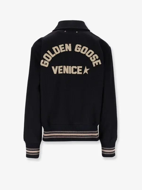GOLDEN GOOSE Ria Slim Fit Virgin Wool Bomber