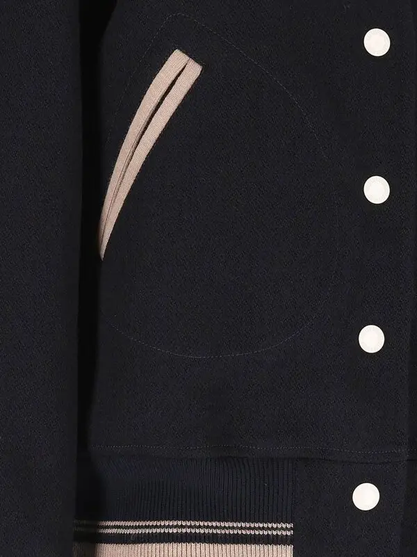 GOLDEN GOOSE Ria Slim Fit Virgin Wool Bomber