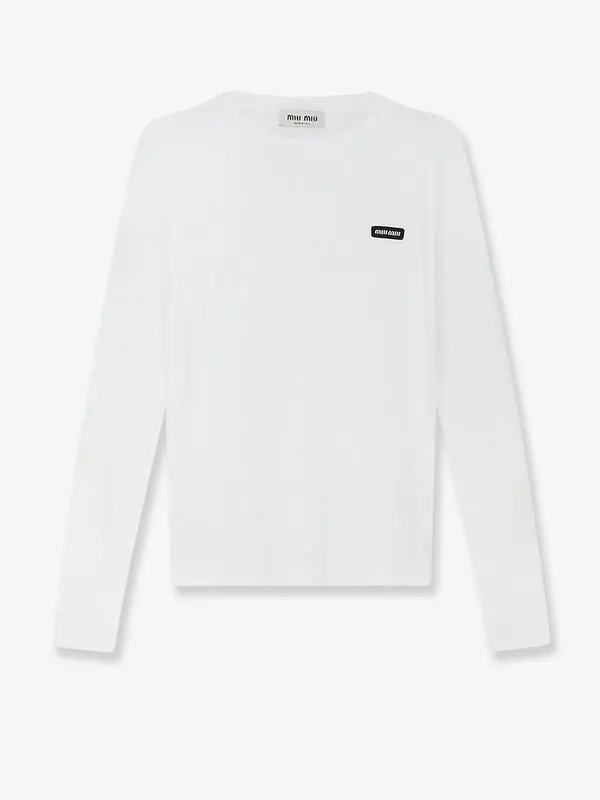 Miu Miu Cotton T-shirt - Multicolor