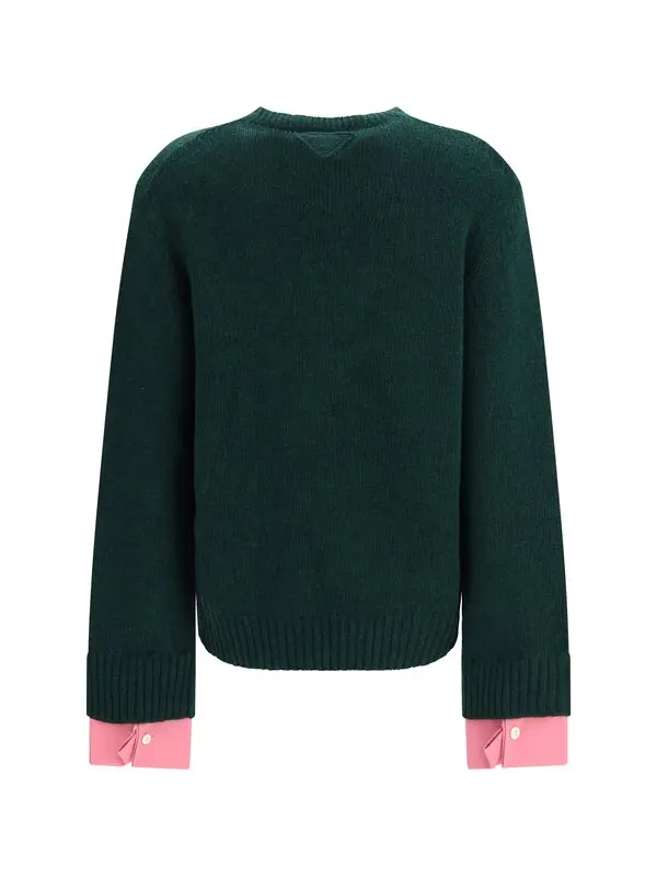 Prada Crewneck Wool Sweater